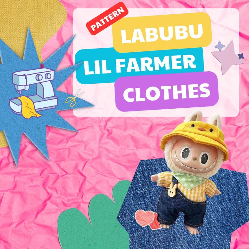 Labubu Farmer - Etsy