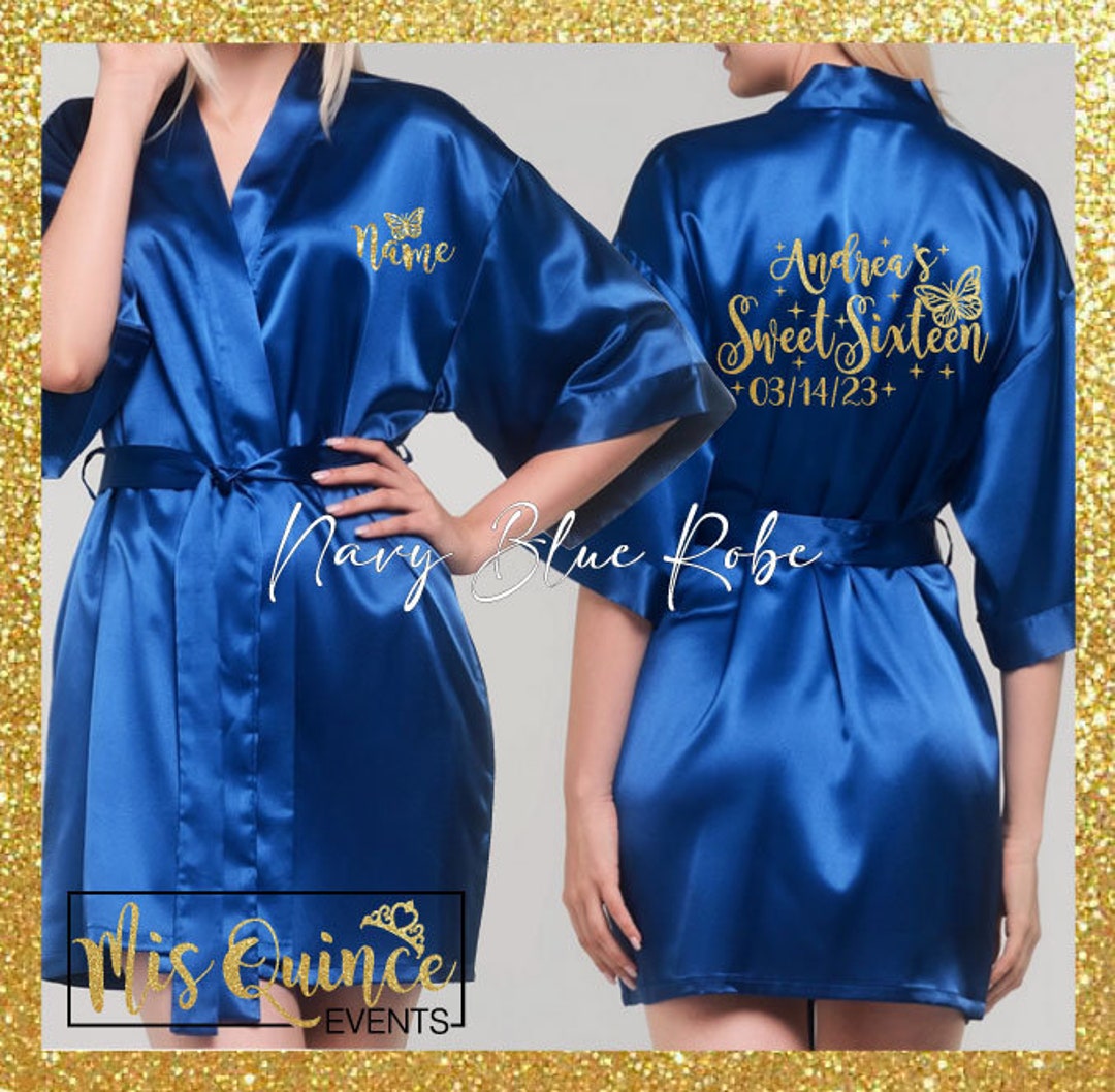 Includes FREE Front Personalization, Sweet Sixteen Butterfly Satin ...