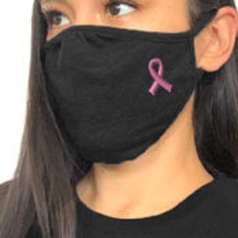 Breast Cancer Mask - Etsy