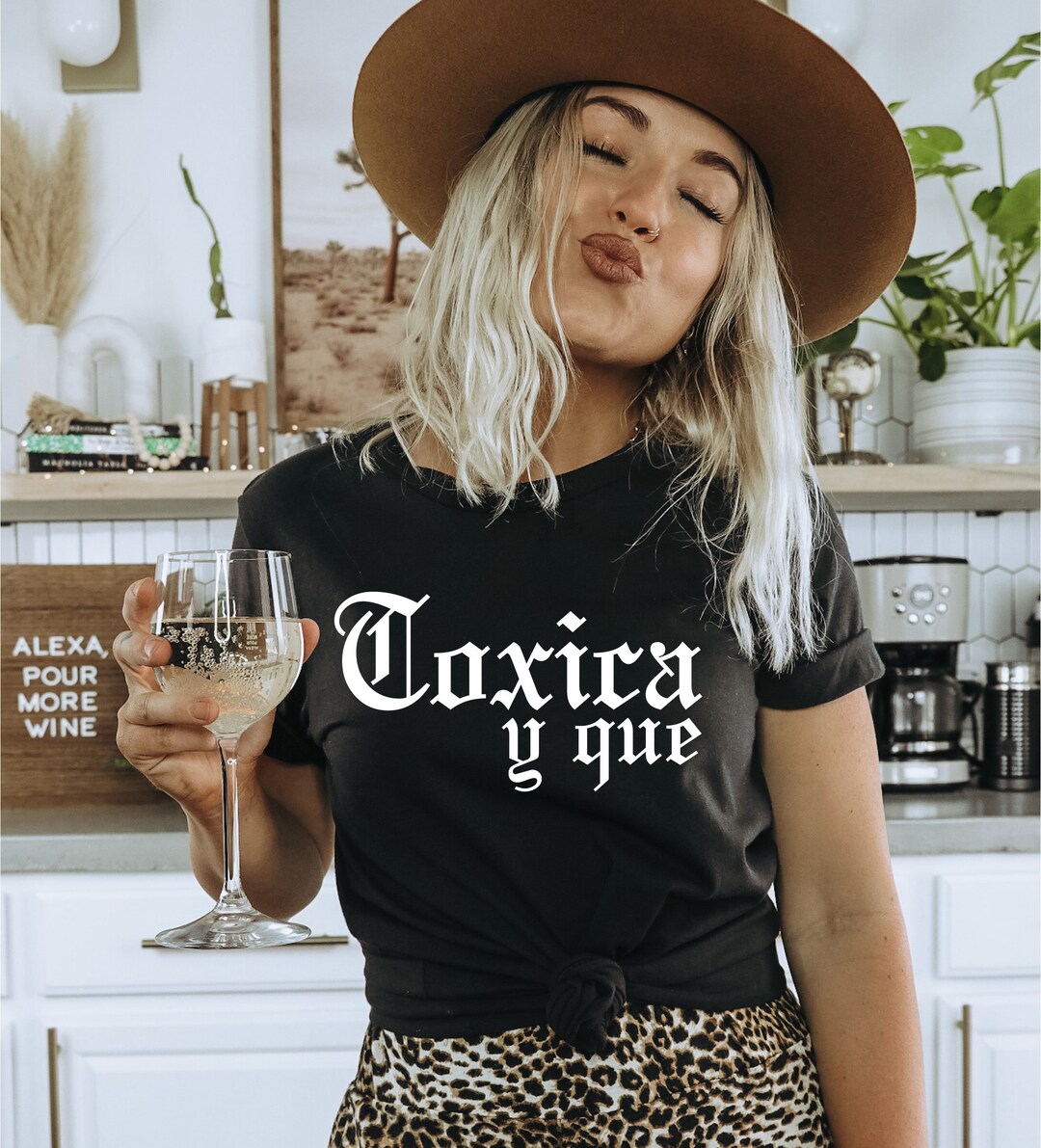Toxica Y Que Tee Shirts, Toxica Top, Funny Tee Shirt, Latina Quote Tee ...
