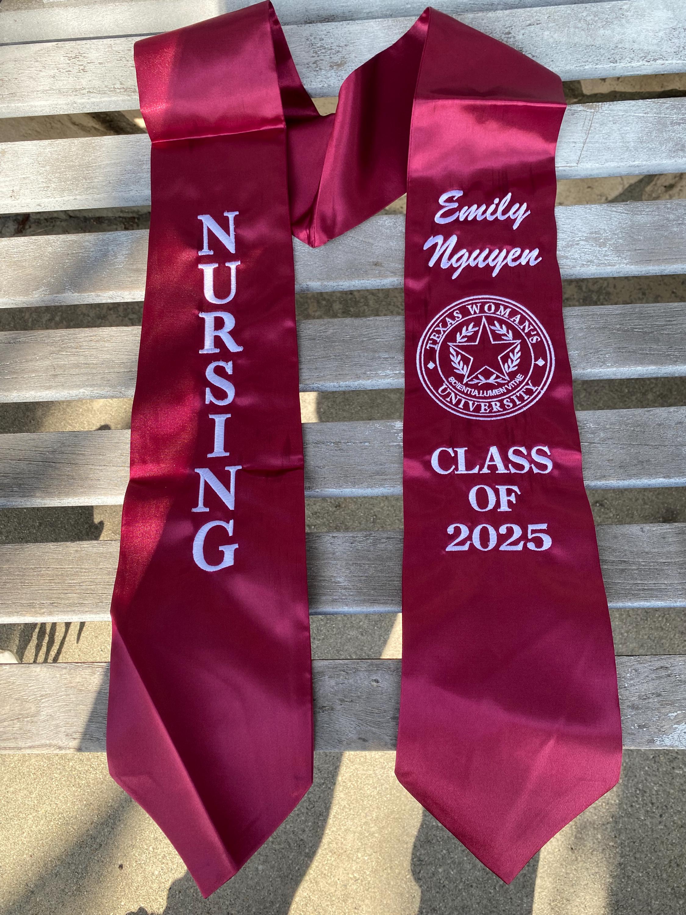 Custom Design Embroidered 72" Galen College School of Nursing ...