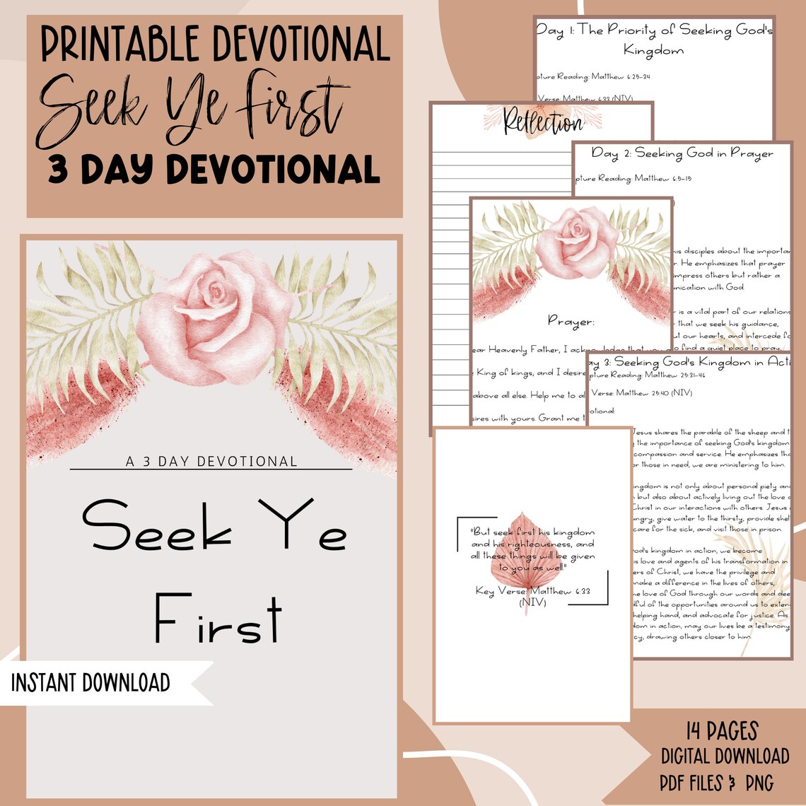 Devotional Printable, Bible Study, Christian Activities, Morning ...
