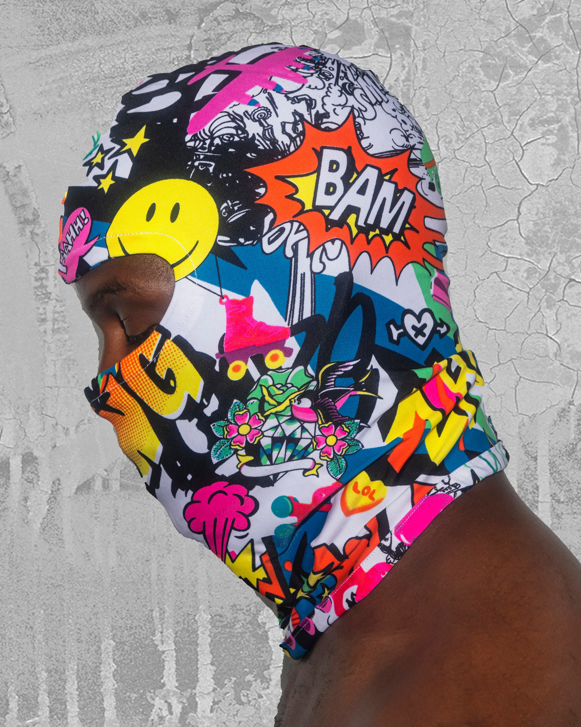 Street Style Balaclava Face Mask With Open Eyes for Men - Etsy
