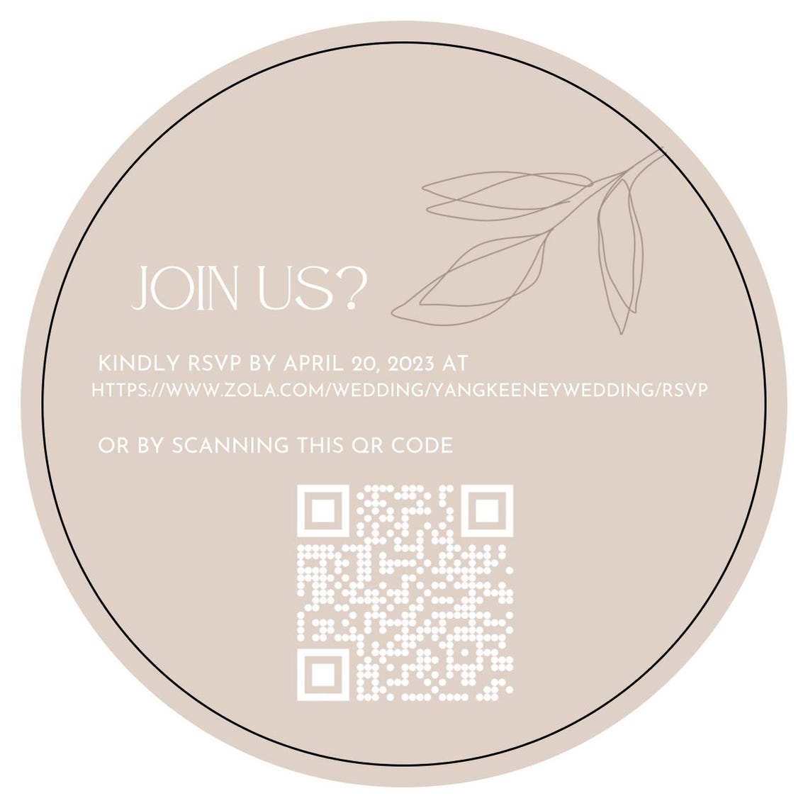 Minimalist Wedding Invitation Design Suite With Custom Venue Line ...