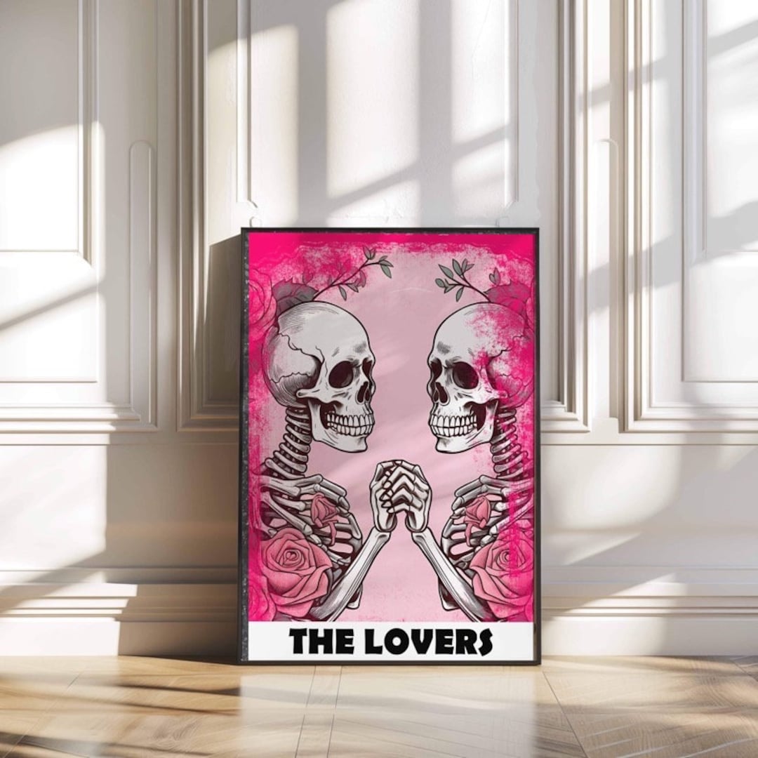 Gothic Skeleton Print , Gothic Home Decor Skull Prints , Goth Prints ...