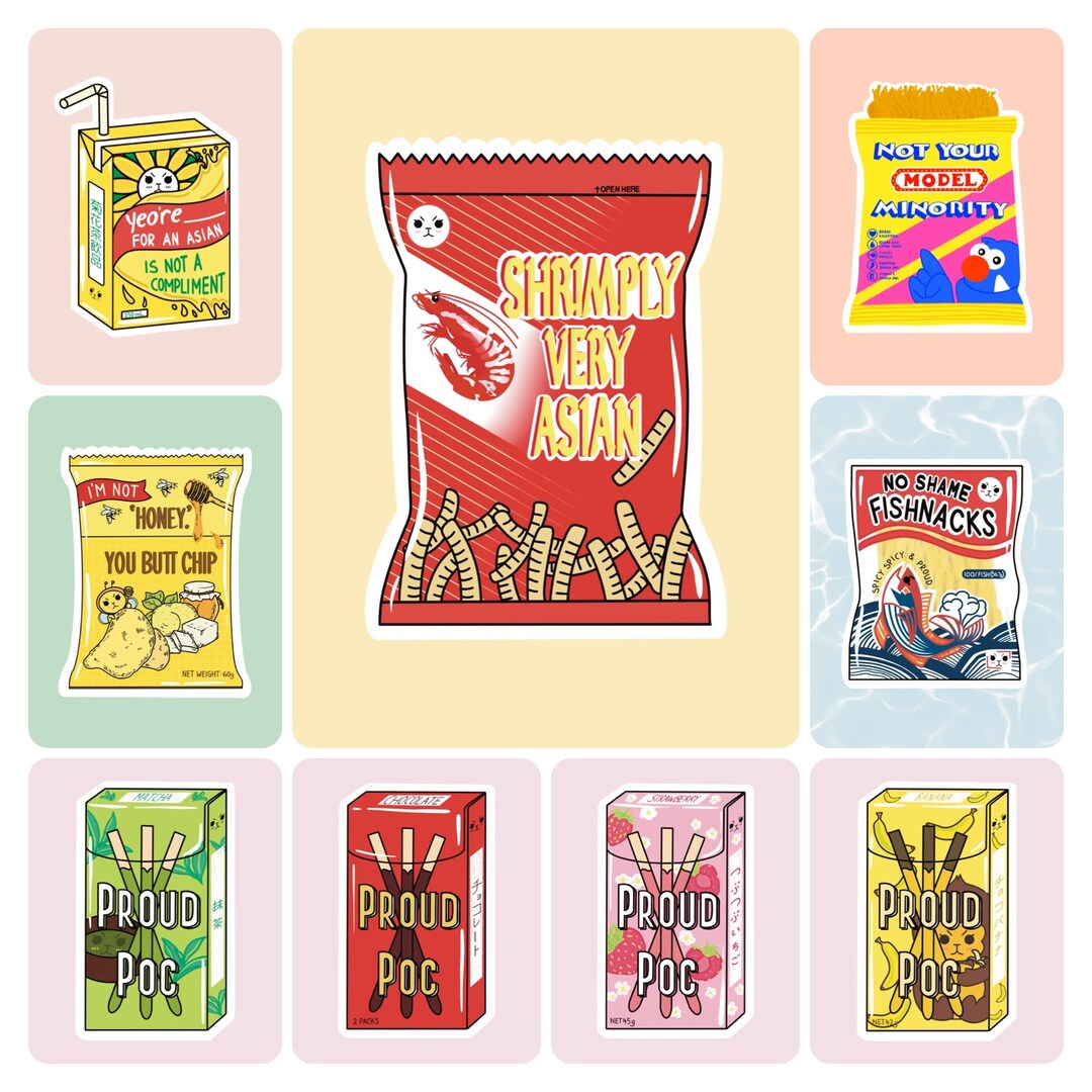 Nostalgic Asian Snack Prints 1 | 10.16 X 15.24cm (4''x6'' Photo Size ...