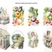 Vegetable/fruit Clip Art, Veggie Clipart, Bundle of 5, Garden Vegetable ...
