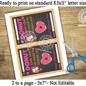 PRINTABLE Valentine Teacher Gift Card Holder Dunkin Donuts Coffee ...
