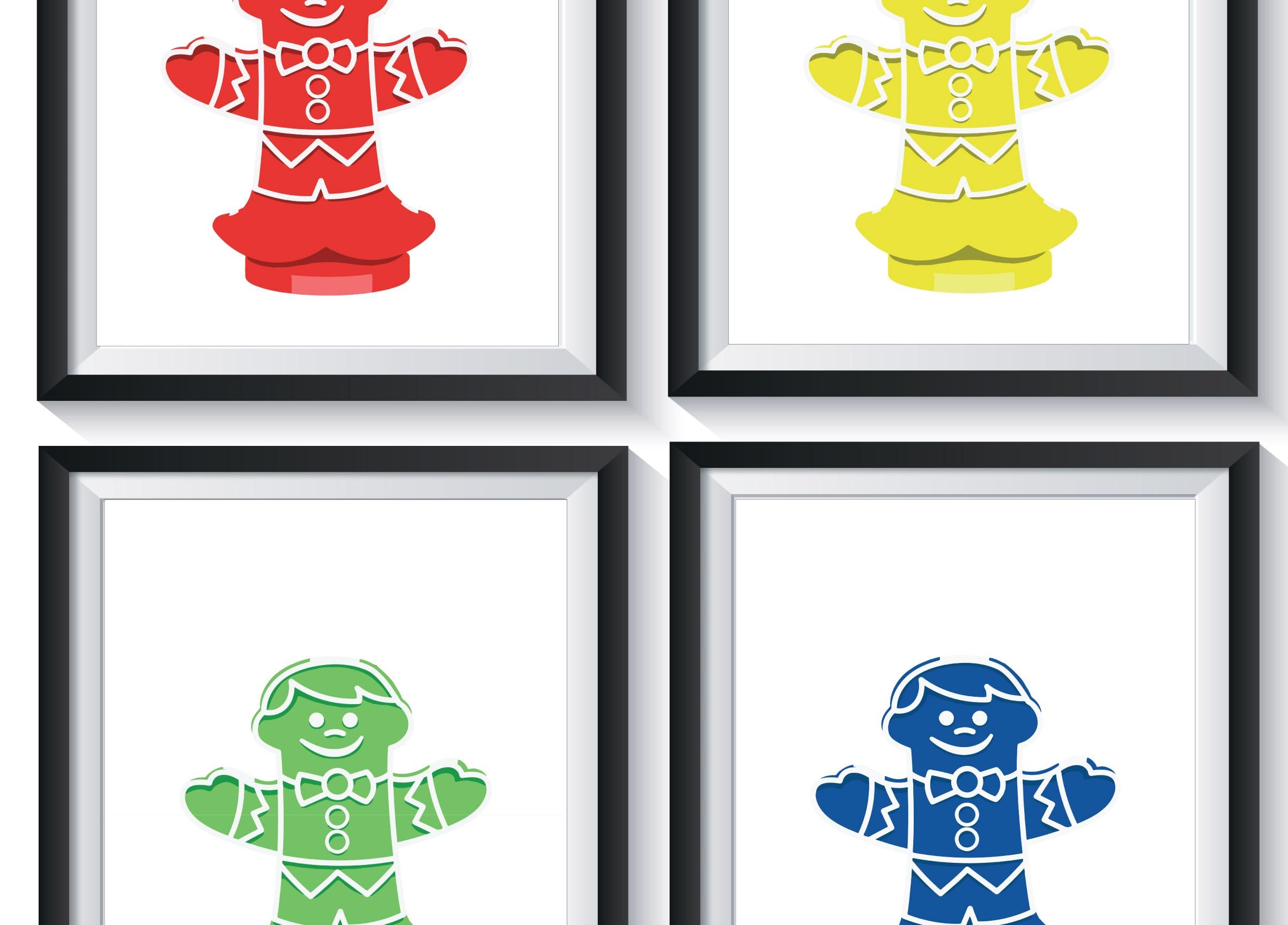 Candyland Game Board Pieces Templates