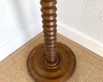 Vintage Wood Lamp Base - Etsy