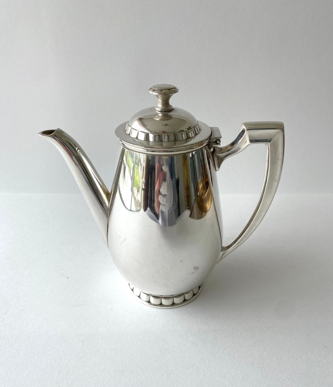 CHRISTOFLE Teapot/coffee Pot With Pearls Design, Small Teapot From ...