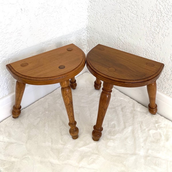 Half Moon Stool - Etsy
