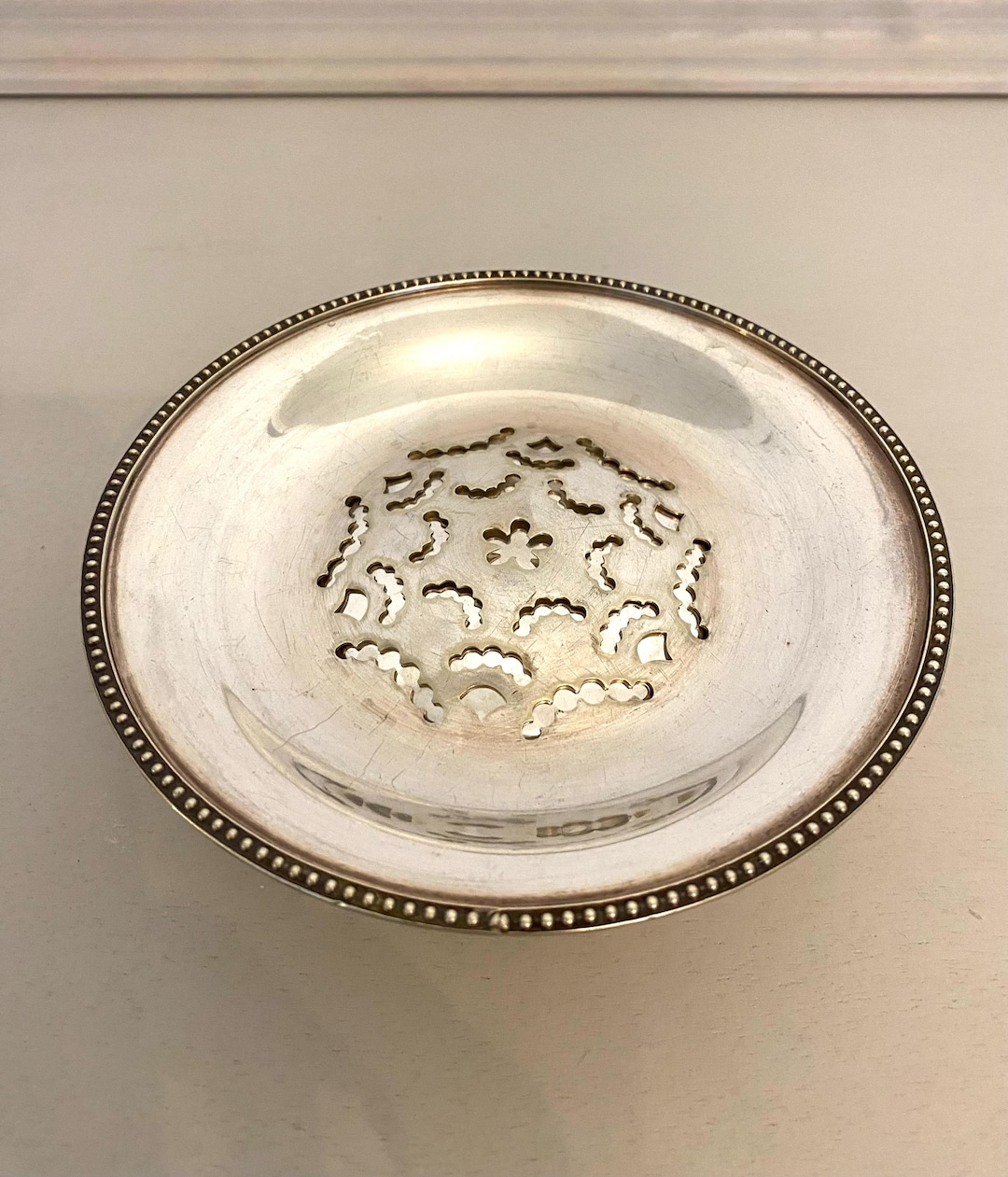Beurrier/coquillor à Beurre Français, Antique Silver Plated Butter Dish ...