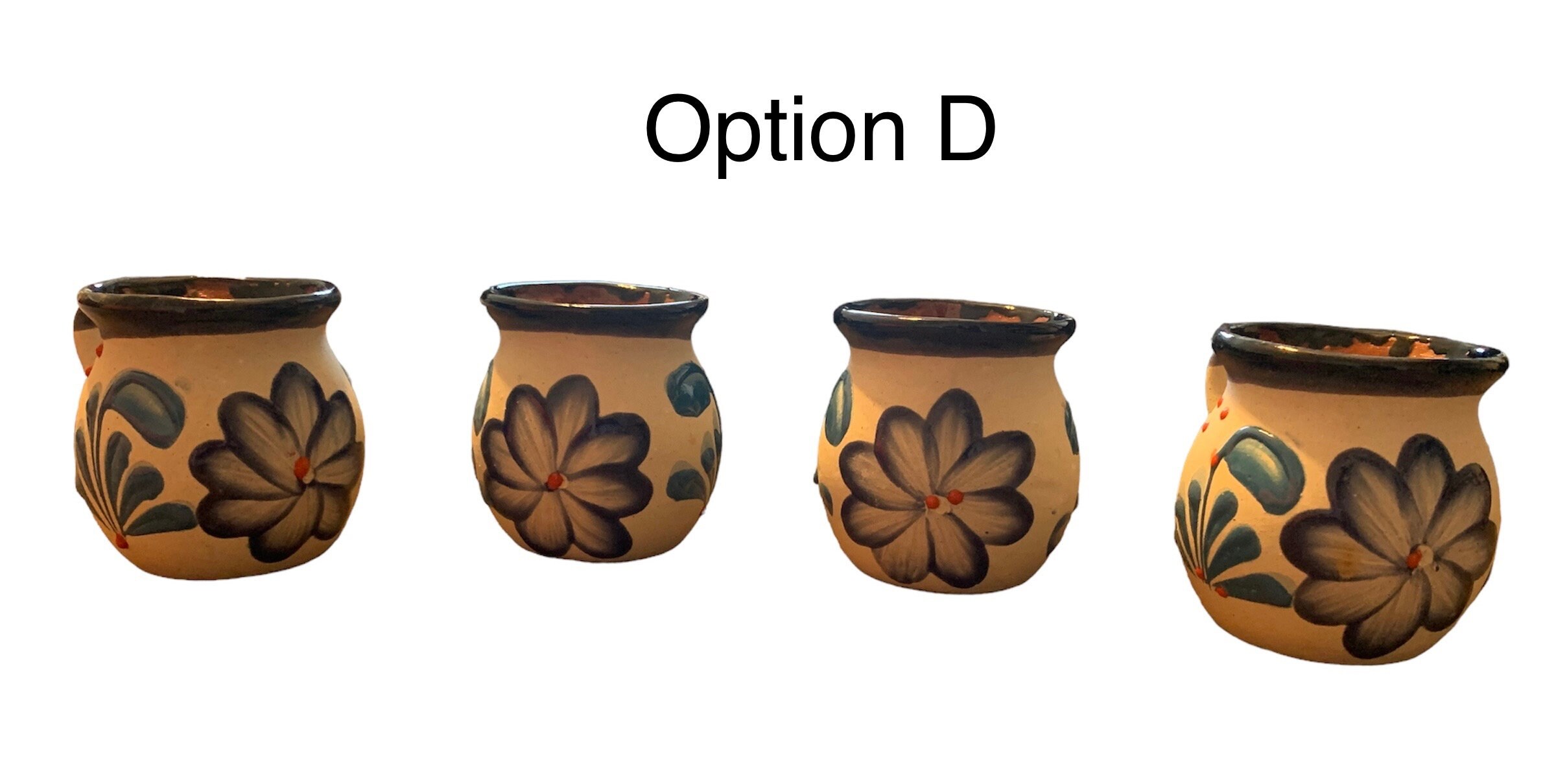 4 Pack JARRITOS Mexican Cups Mexican Tazas Handmade Mexican - Etsy