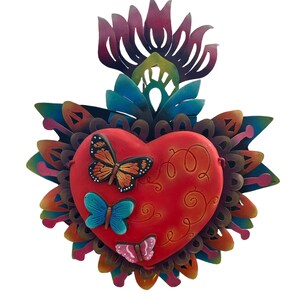 Metal Sacred Heart - Etsy