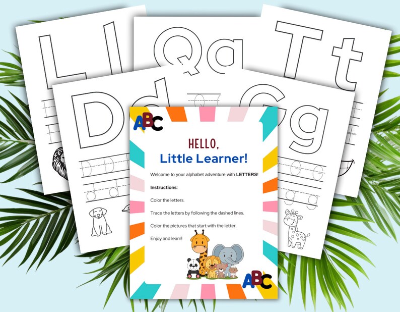 Learning the Alphabet | Preschool Activities | Preschool Curriculum ...