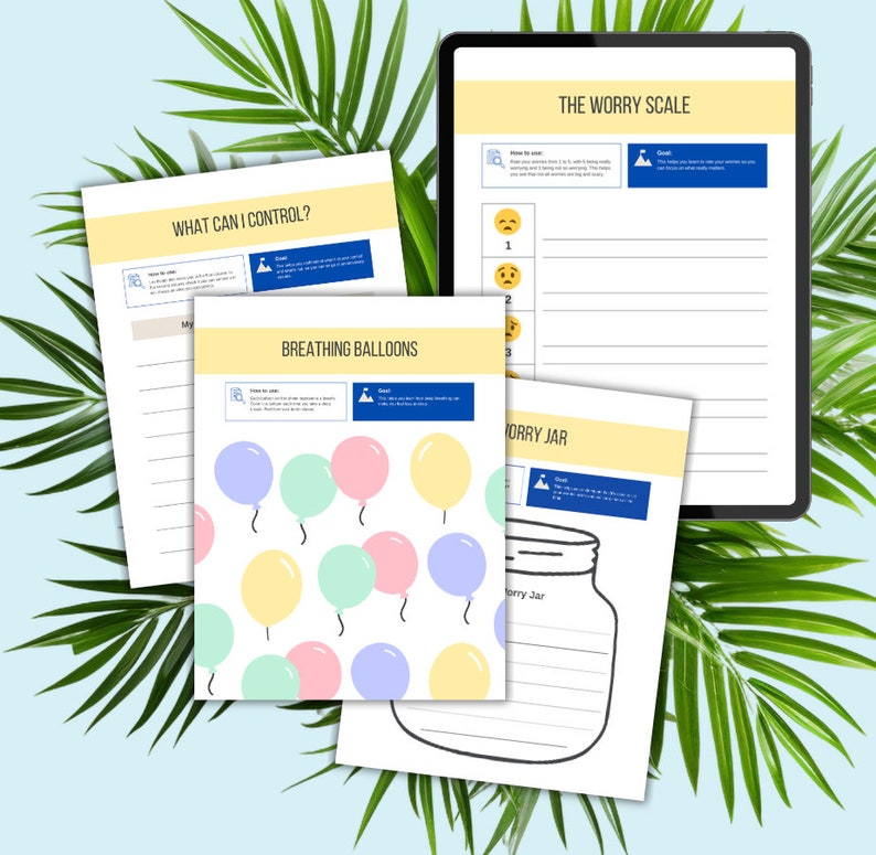 Chill Out Let Go of Worry Activities for Kids | Kids Empowerment ...