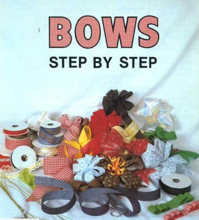 PDF Version of the Vintage How to Make 18 Bows - Etsy
