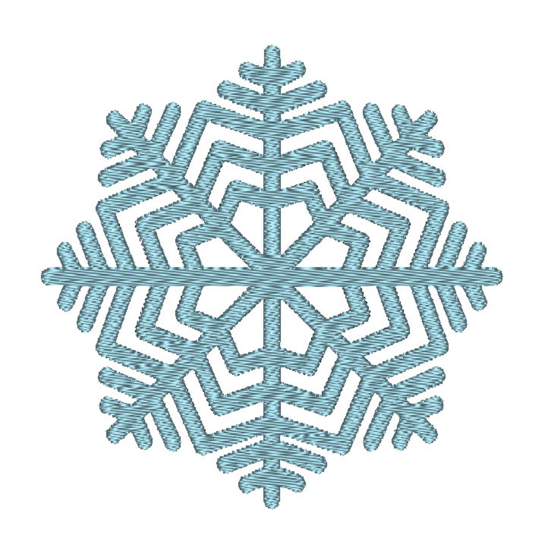Snowflake Embroidery Design Brother Embroidery Design Christmas ...