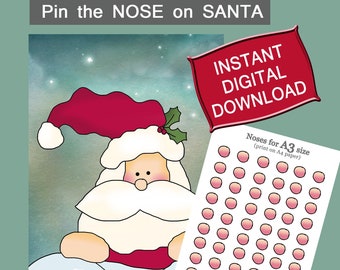 Pin the Nose On | Etsy