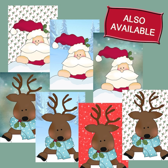 Pin The Nose On Rudolph Fun Christmas Game, Holiday Game, Pin The Nose ...
