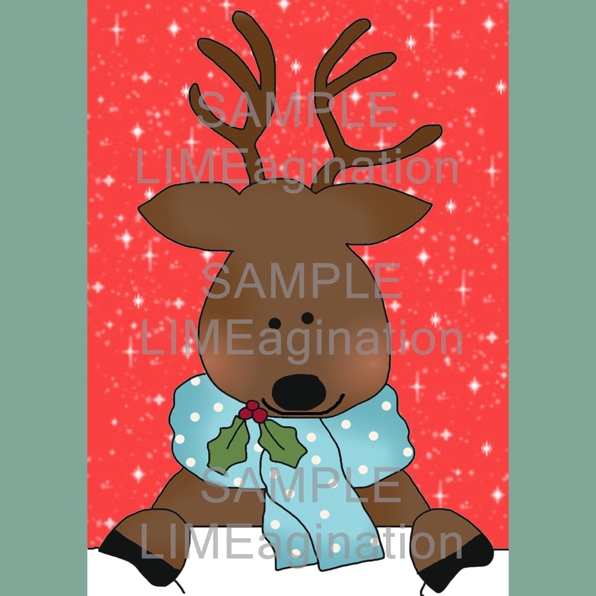 Pin the Nose on Rudolf Printable Game, Pin the Nose on Rudolph, INSTANT ...