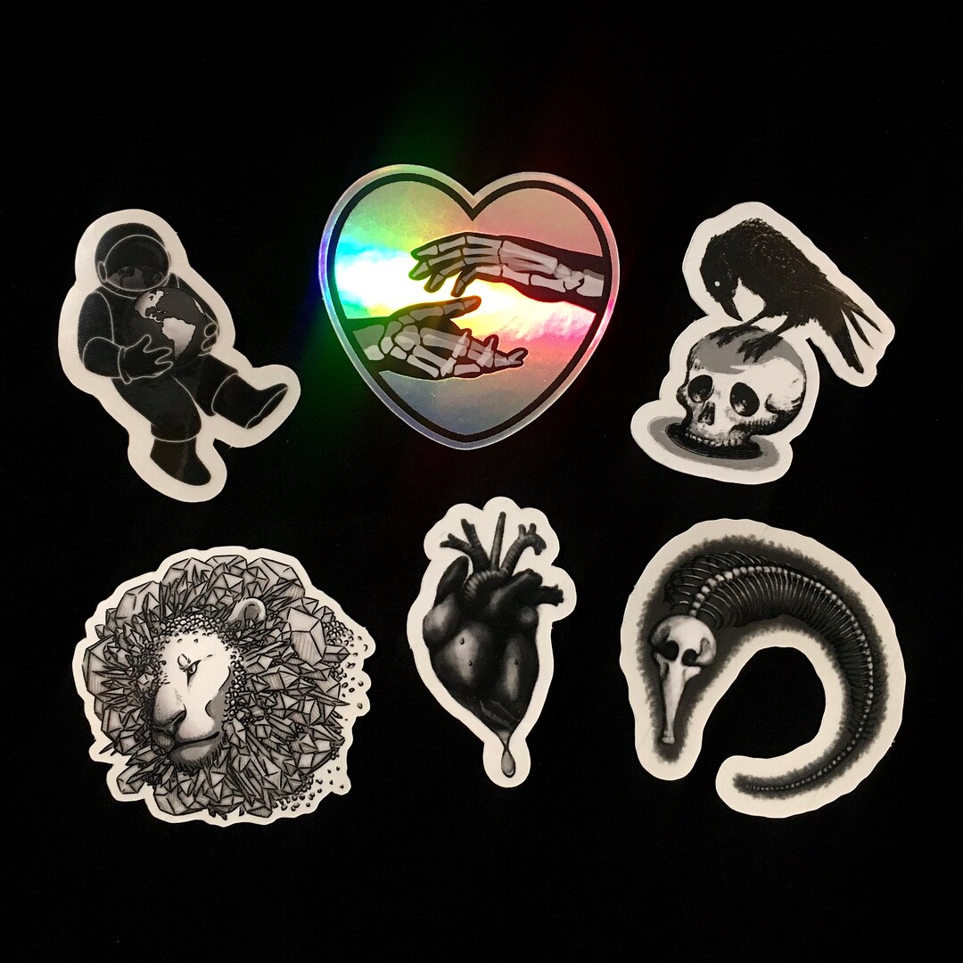 Inktober Sticker Pack - Etsy