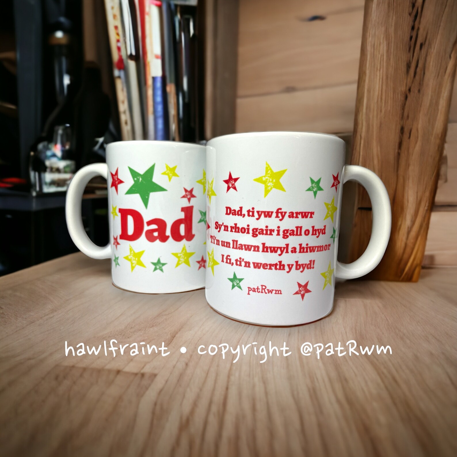 Mygiau Cerdd Patrwm Poem Mugs - Etsy