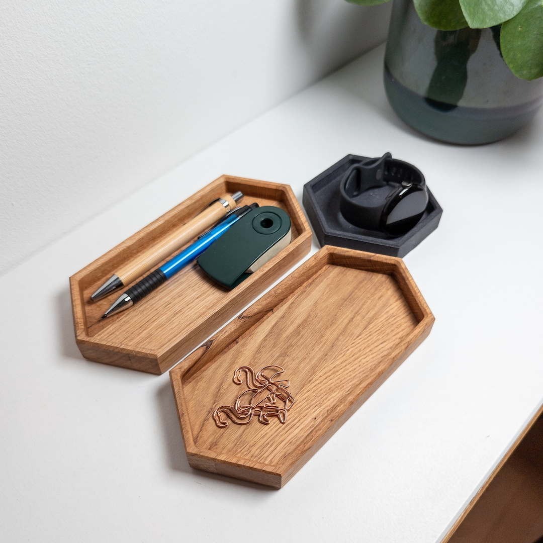 PEN HONEYCOMB SET Desk Organizer Desk Tidy Organiser Tray Gift for Men ...