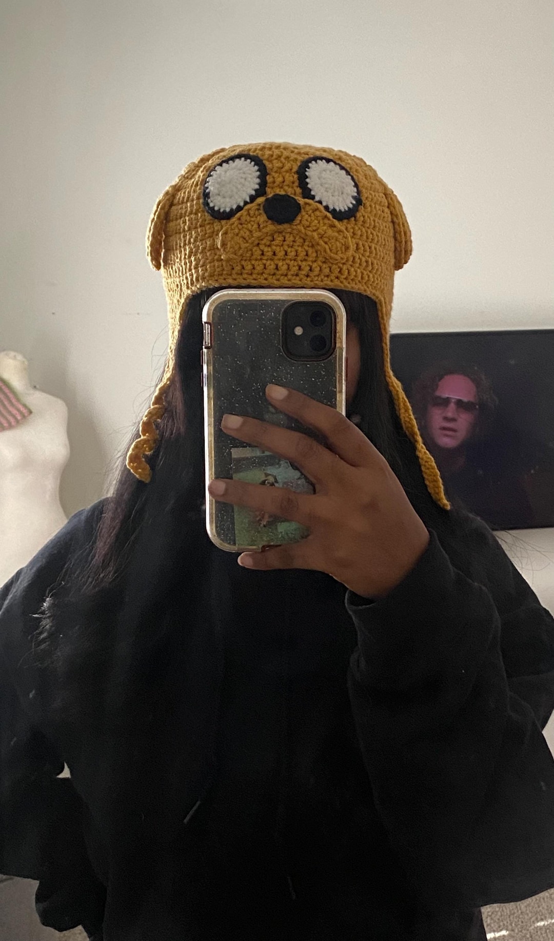 Jake Hat | Jake the Dog | Crochet Jake Hat | Adventure Time - Etsy