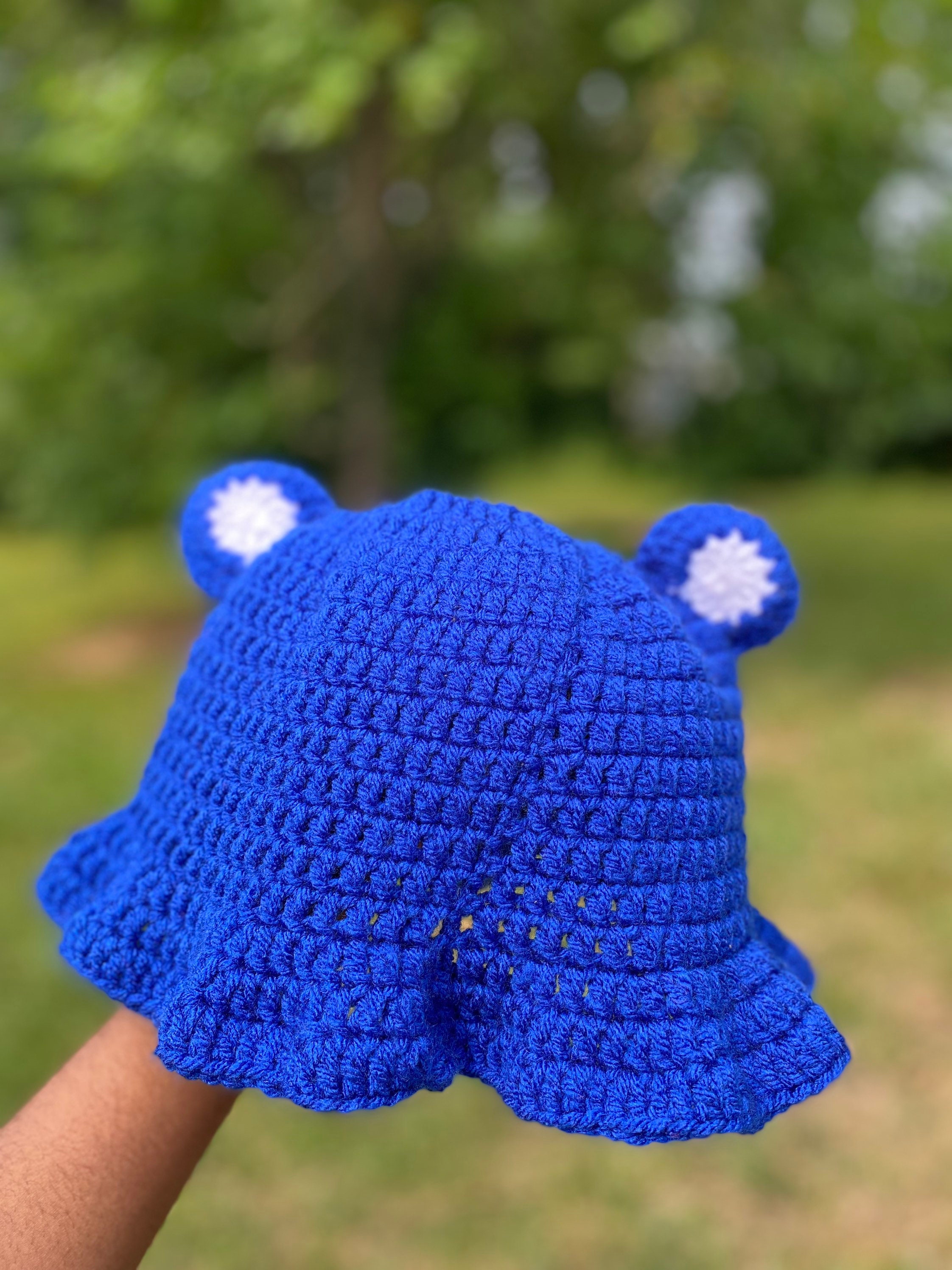 Care Bear Crochet Hats Care Bears Bucket Hat Crochet Bucket Hat Grumpy ...