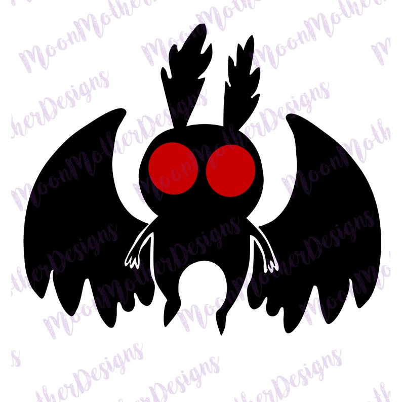 MOTHMAN Vinyl Decal Multiple Sizes Available - Etsy