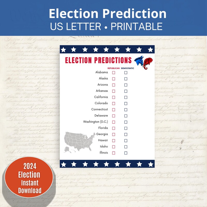 Election Poster - Etsy