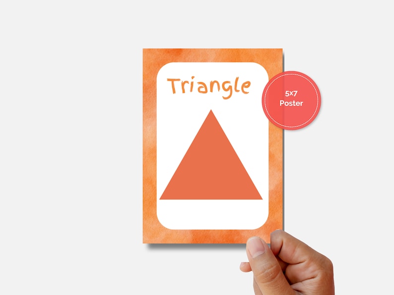 Bulletin Board 10 Shapes Recognition Posters, Classroom Printable ...