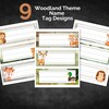 Woodland Theme Name Tags, Desk Name Plates, Preschool Classroom Decor ...