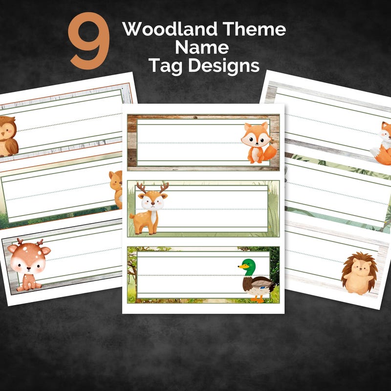 Woodland Classroom Theme - Etsy