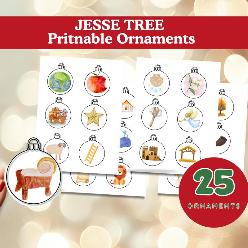 Jesse Tree Ornaments - Etsy