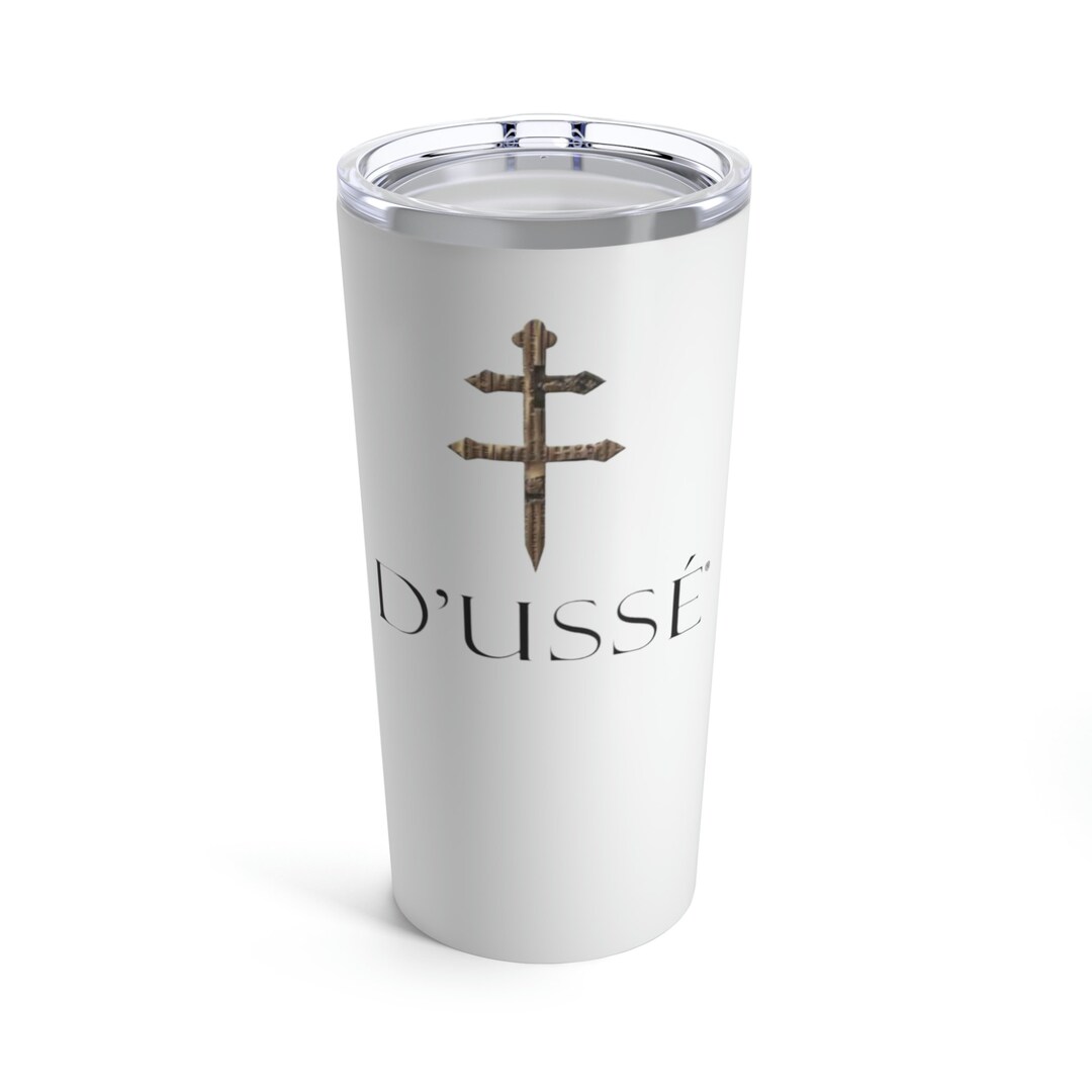 White D'usse Tumbler 20oz - Etsy