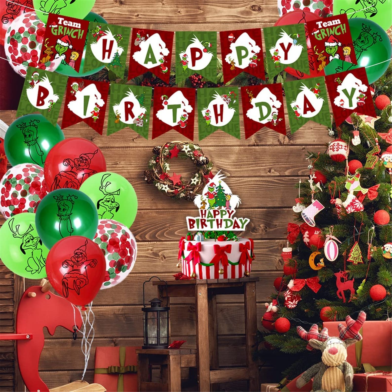 Christmas Birthday Decoration Party Decoration - Etsy