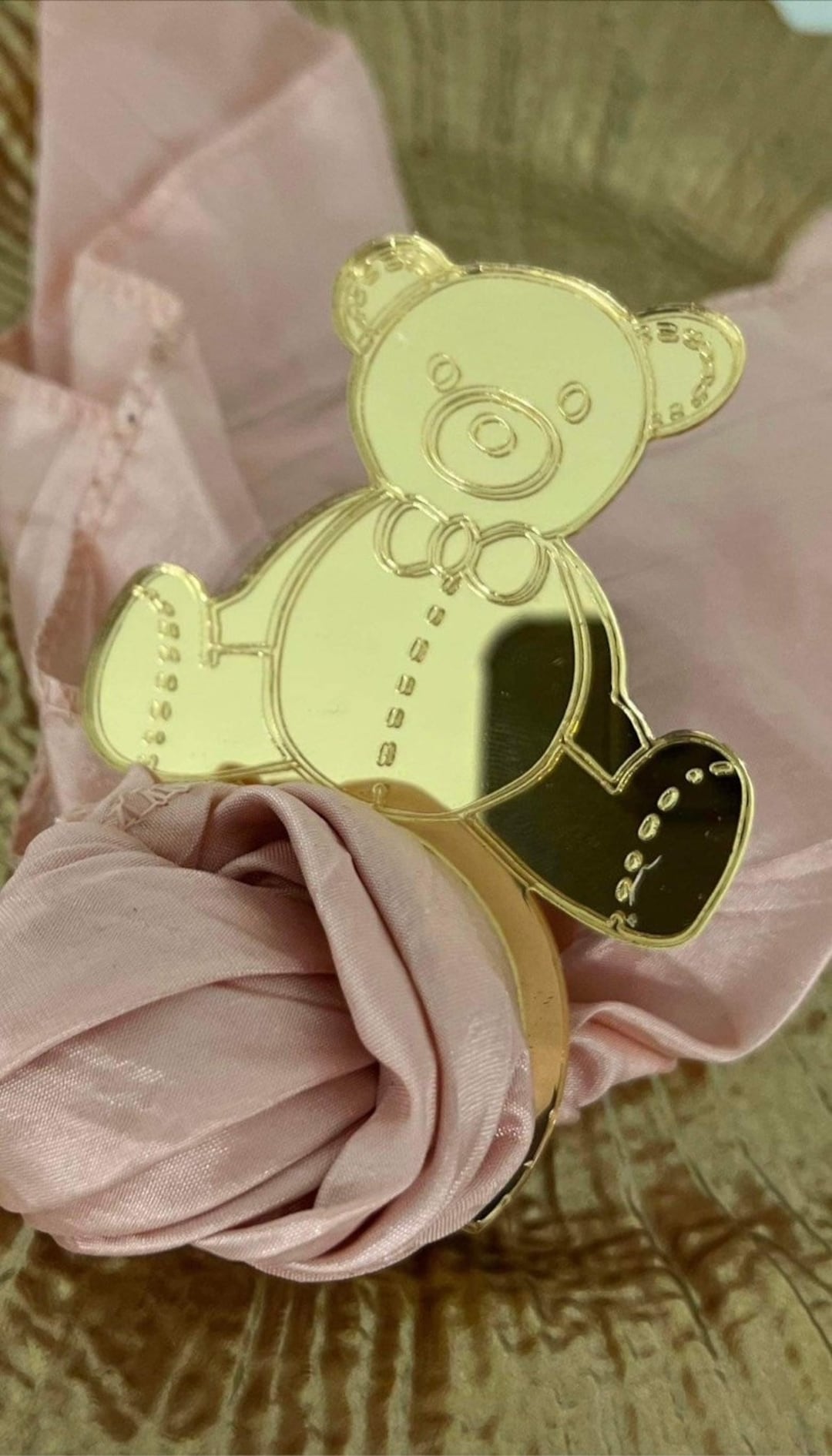 Personalized Acrylic Cut Napkin Ring Custom Name Sign Table Decor Event ...