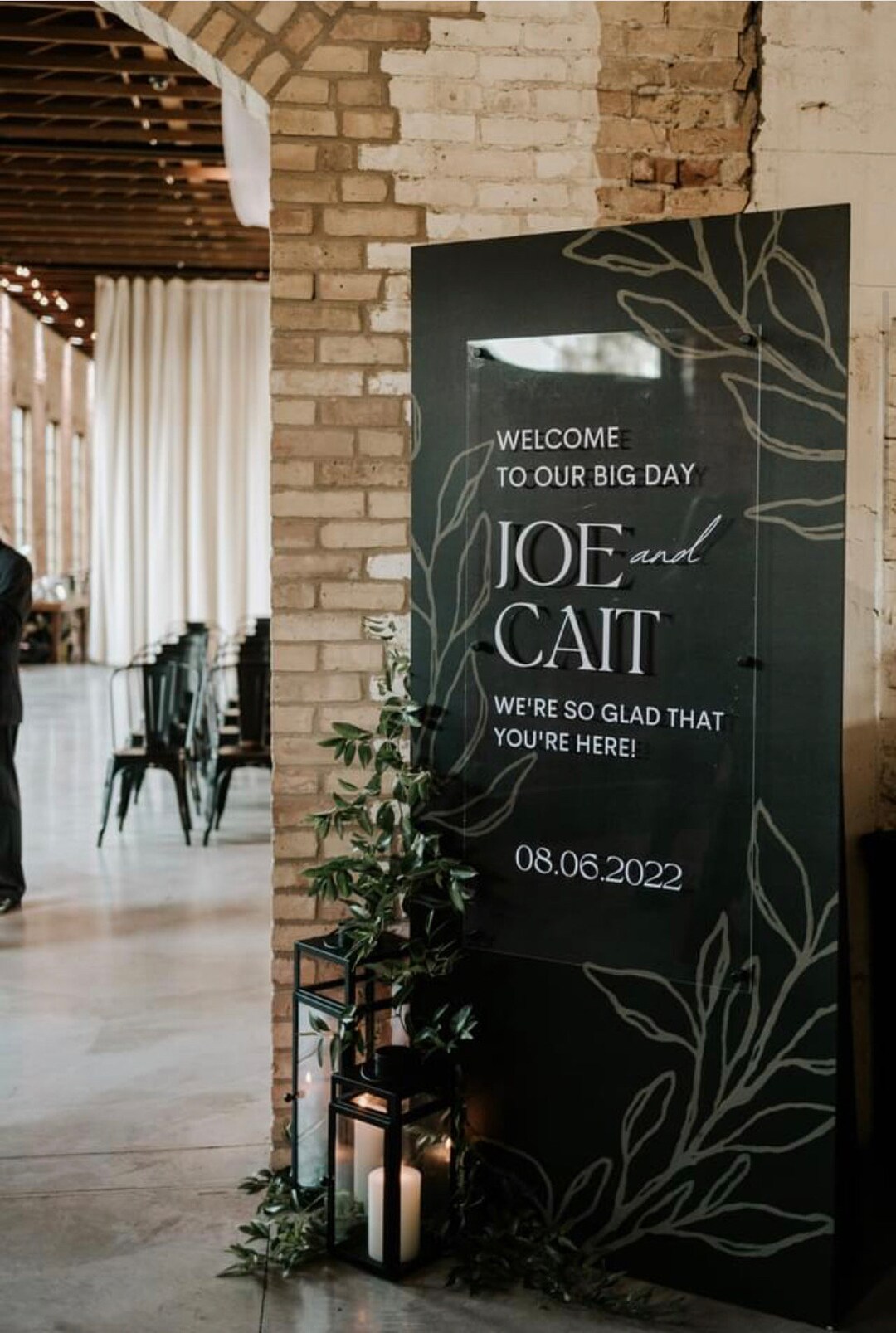 Custom Acrylic Wedding Sign Welcome Sign Engagement - Etsy