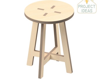 Cnc Router Stool Files - Etsy