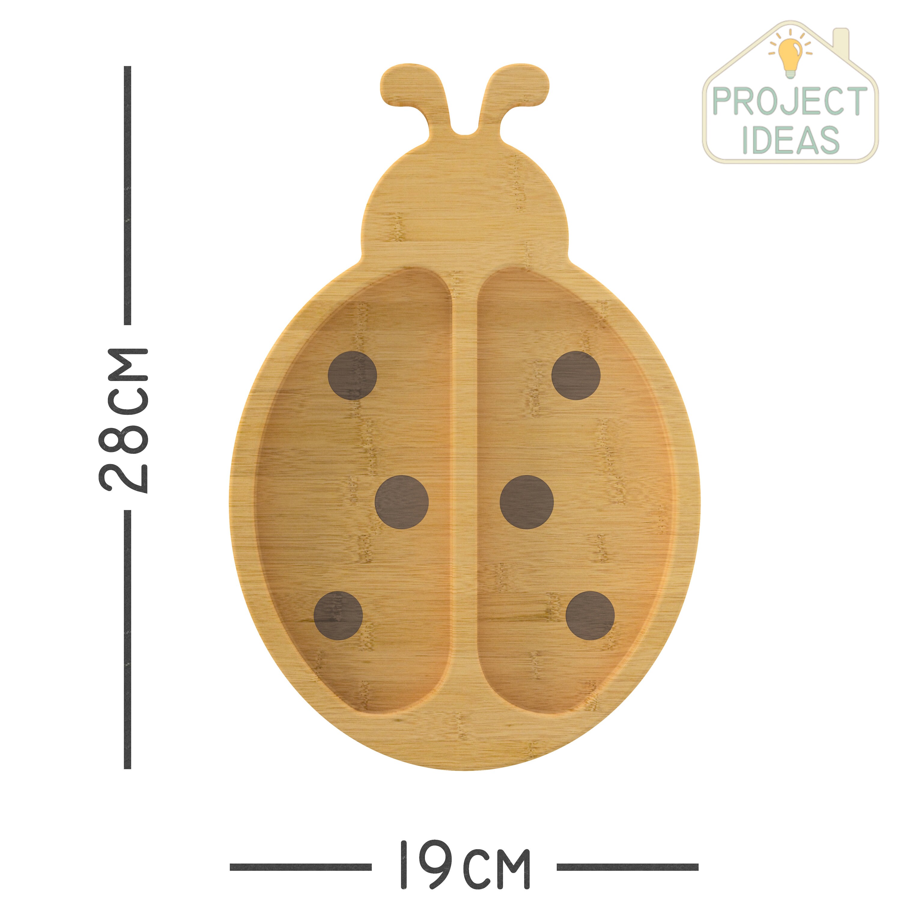CNC File for Wood – Ladybug Serving Plate - Etsy