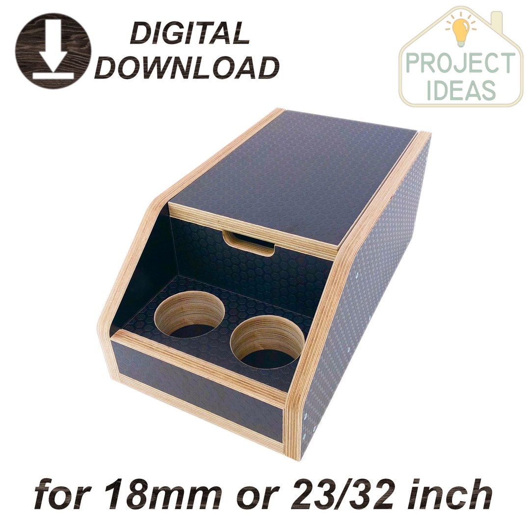Storage Box / Center Console VW T5/T6 DIY Template Cutting - Etsy UK