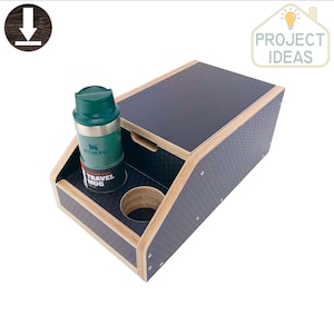 Custom Storage Box / Individual Center Console Vector File, Dxf-svg-pdf ...