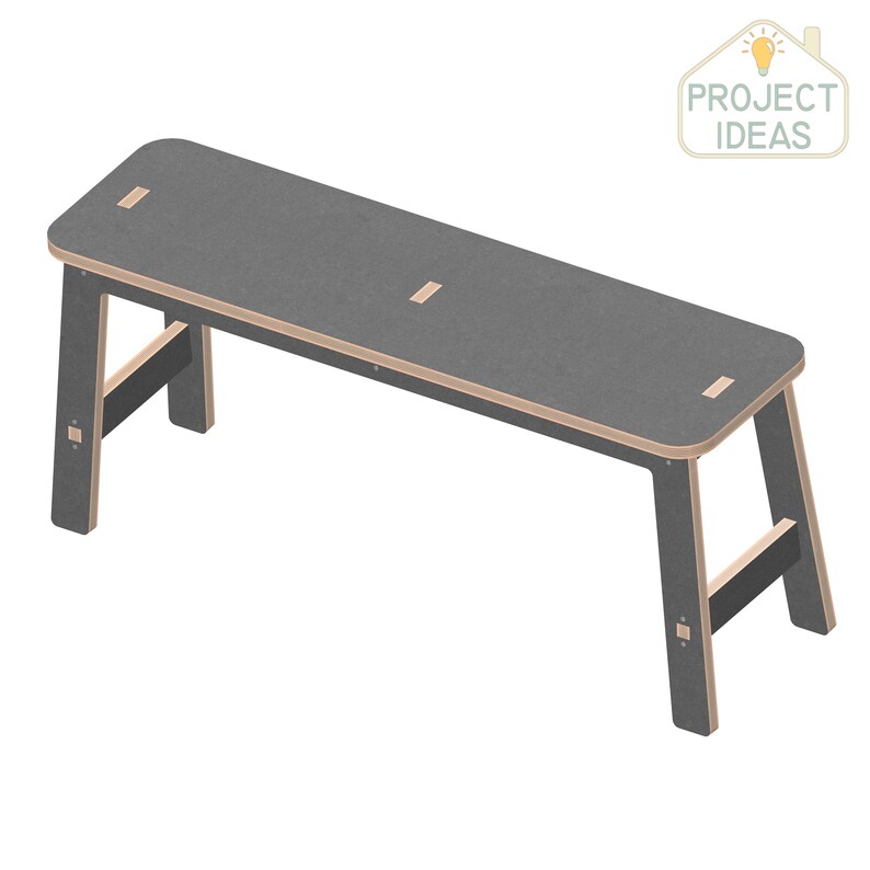 Seat Bench 41 Inch Vector File Dxf Svg Eps Stl Pdf - Etsy