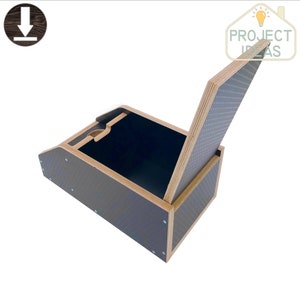 Custom Storage Box / Individual Center Console Vector File, Dxf-svg-pdf ...