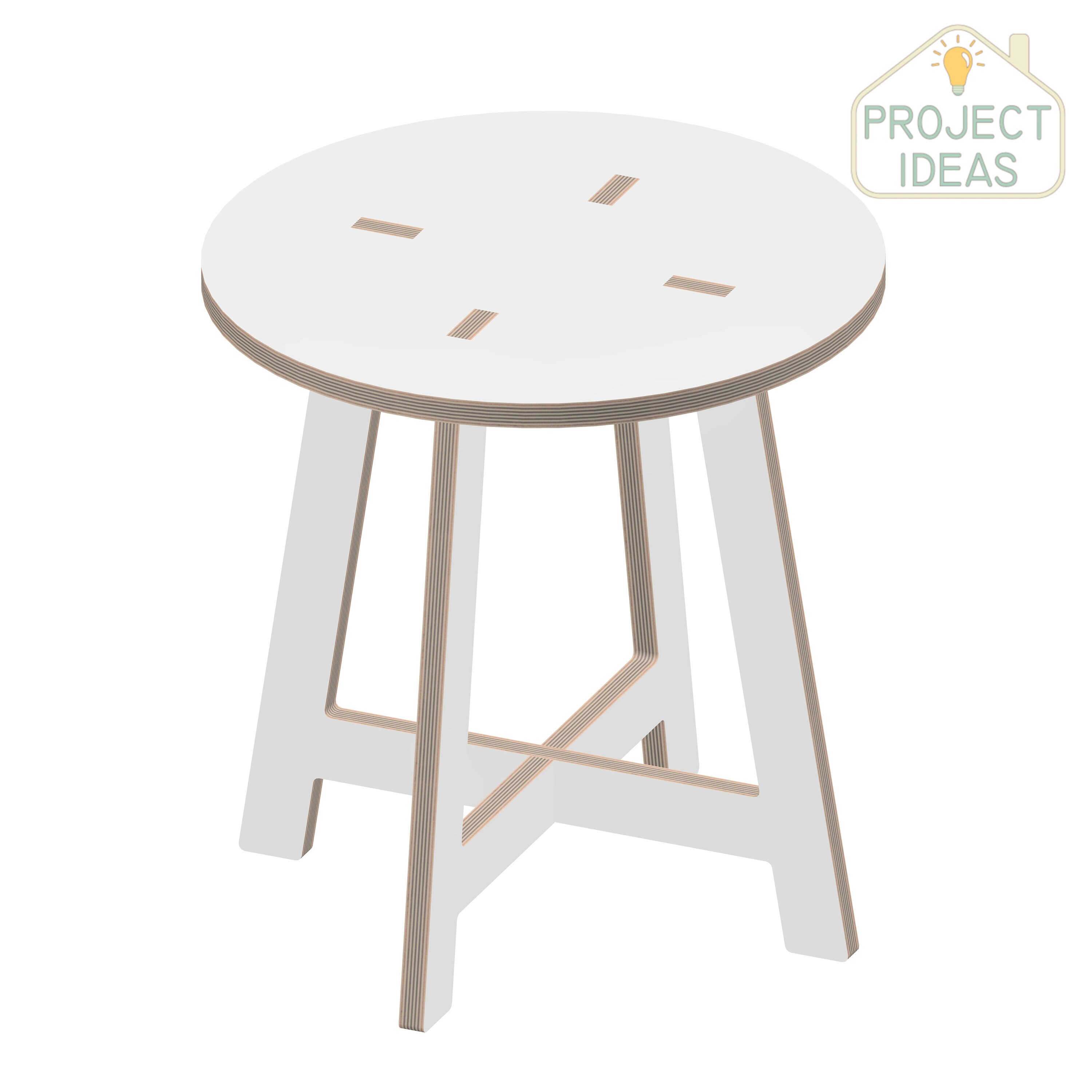 Coffee Side Table Vector File Dxf-svg-eps-stl-pdf Laser & - Etsy