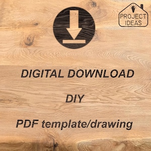 Storage Box / Center Console VW T5/T6 DIY Template, Cutting Pattern ...