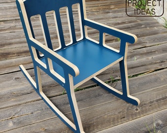 Kids Rocking Chair Plan - Etsy